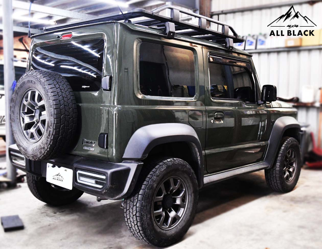 Jimny ARB 車頂平盤組 | ALL BLACK 4X4 | 黑四驅 | 專營四輪驅動車改裝，改裝配件銷售
